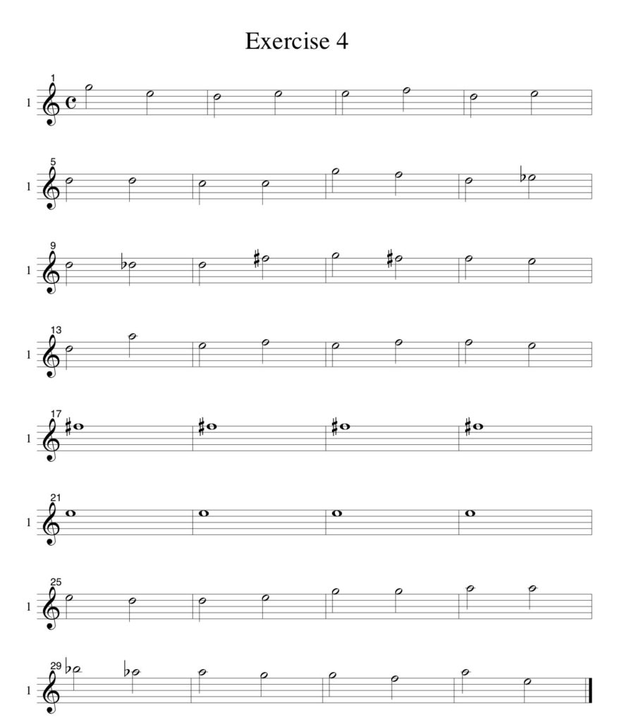 Lines Choral Ear Training Studies SATB | Muse Eek