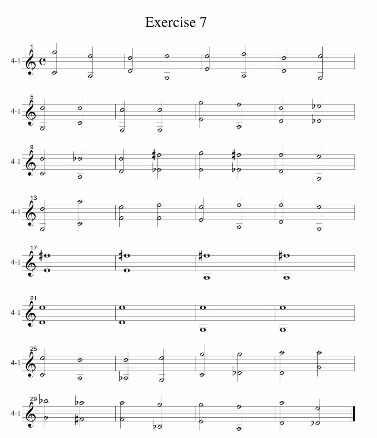 Lines Choral Ear Training Studies SATB | Muse Eek