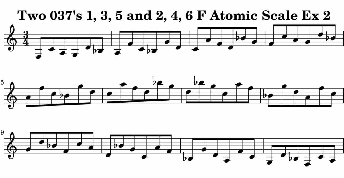 Harmonic and Melodic Equivalence V19A Two Triad Pair - Muse EekMuse Eek