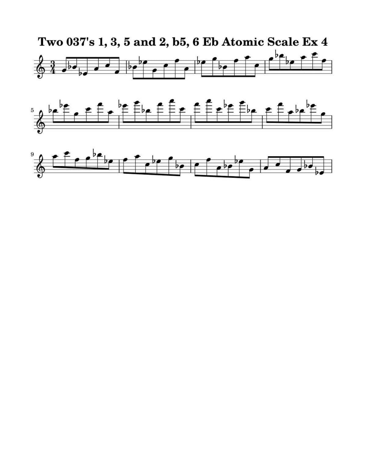 Harmonic and Melodic Equivalence V19B Two Triad Pair - Muse EekMuse Eek