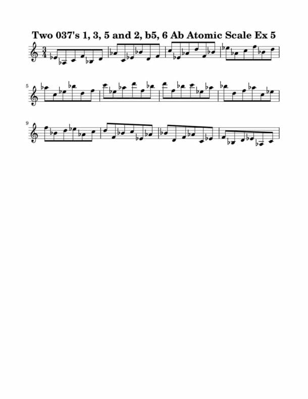 Harmonic and Melodic Equivalence V19B Two Triad Pair - Muse EekMuse Eek